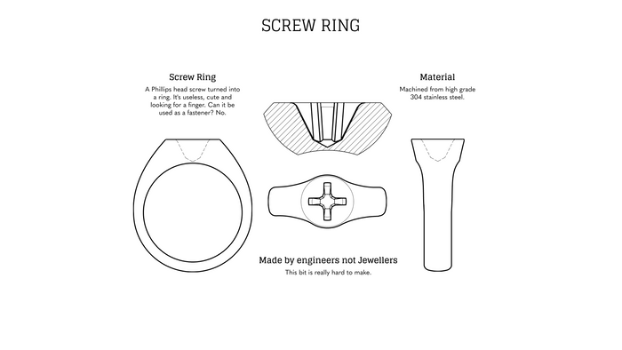 SCREW RING – Yetch Studio