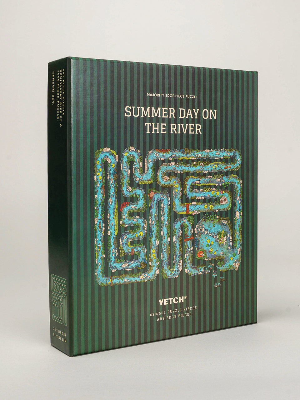 EDGE PIECE PUZZLE: SUMMER DAY ON THE RIVER – Yetch Studio