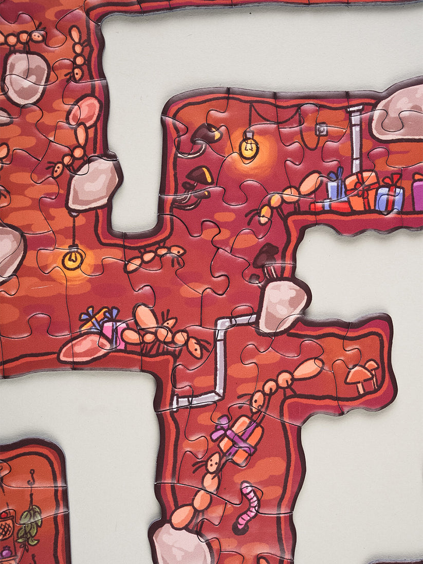 EDGE PIECE PUZZLE: BIRTHDAY HEIST ON THE HILLSIDE – Yetch Studio