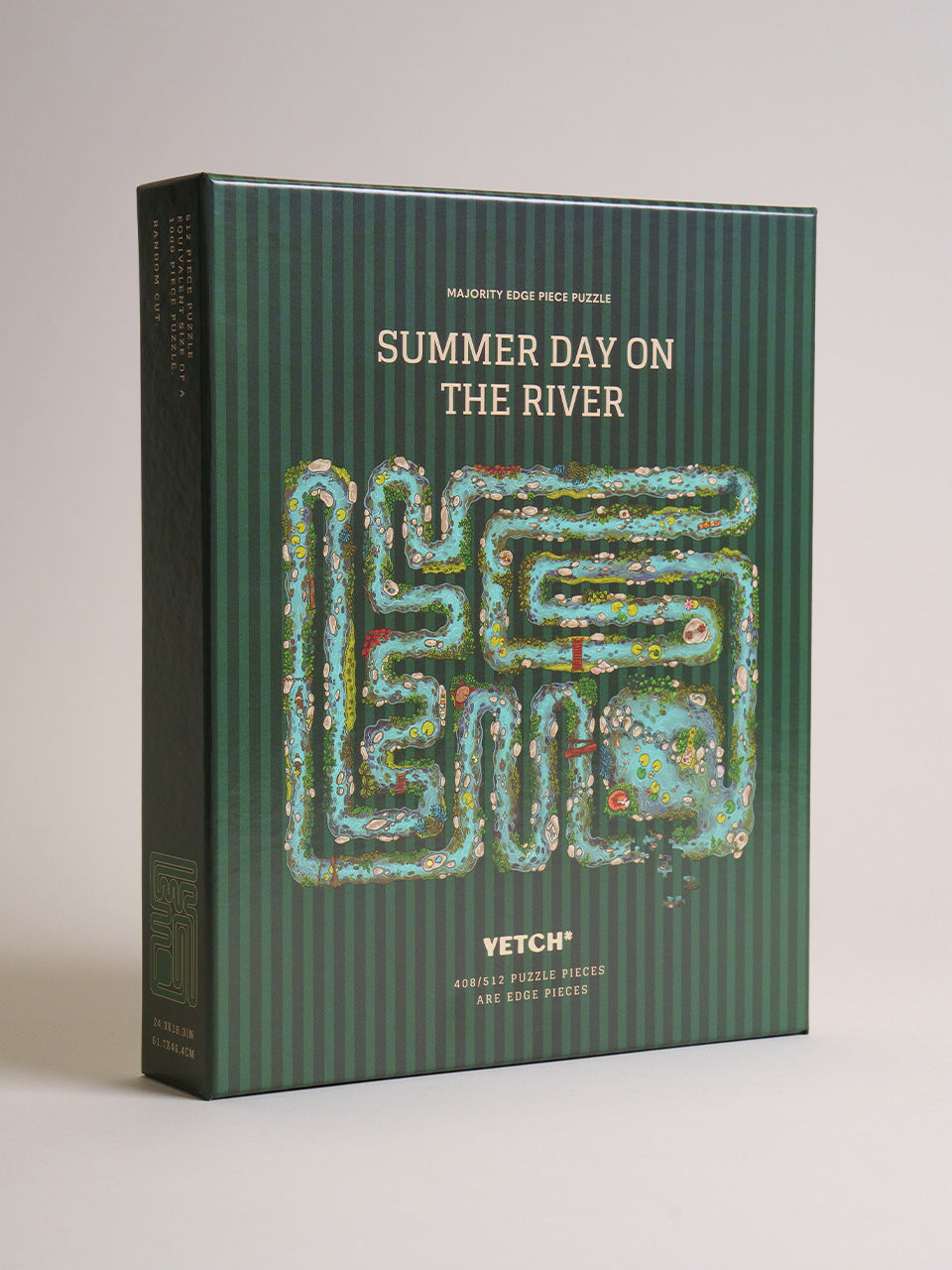 EDGE PIECE PUZZLE: SUMMER DAY ON THE RIVER – Yetch Studio